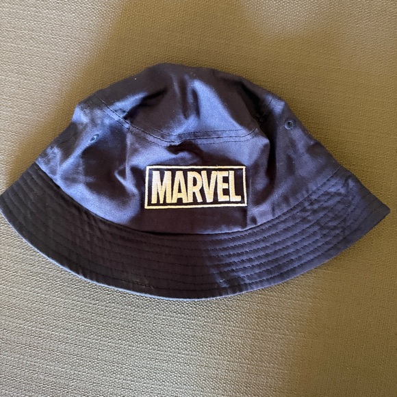 Marvel | Accessories | Marvel Navy Blue Bucket Hat | Poshmark